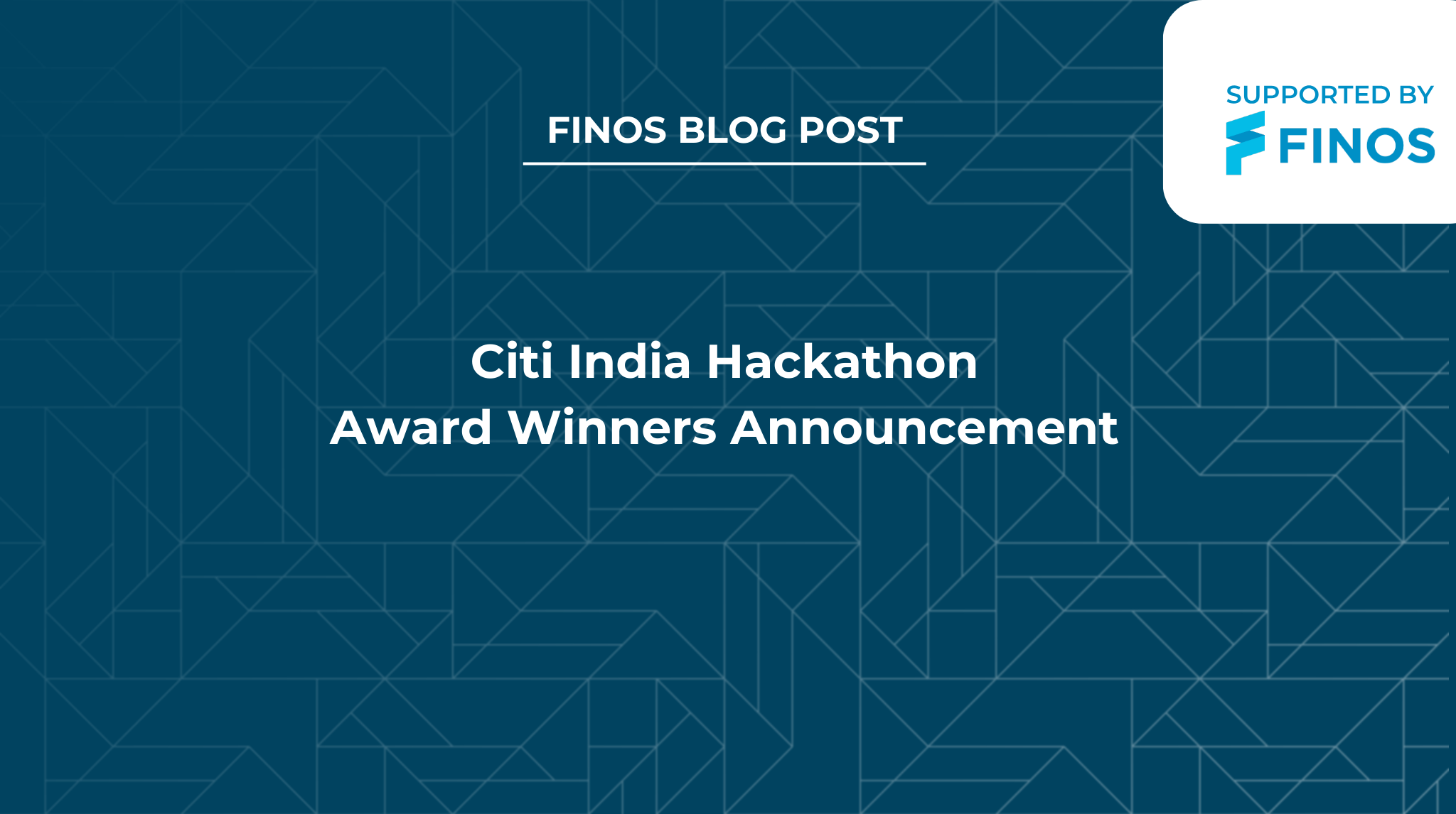 Citi India Hackathon Winners